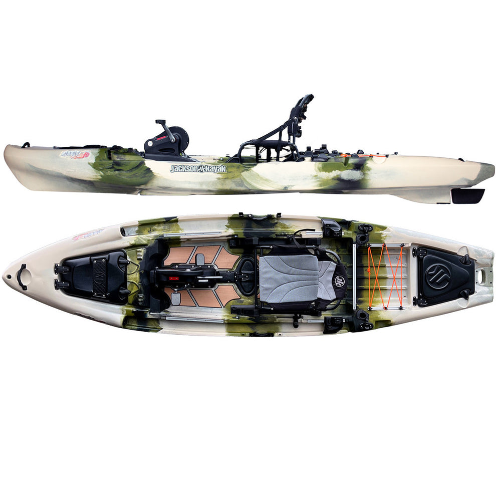 13' 3" Jackson Kayak Big Rig FD Pedal Drive Fishing Kayak – Yakworks Kayaks and Accessories
