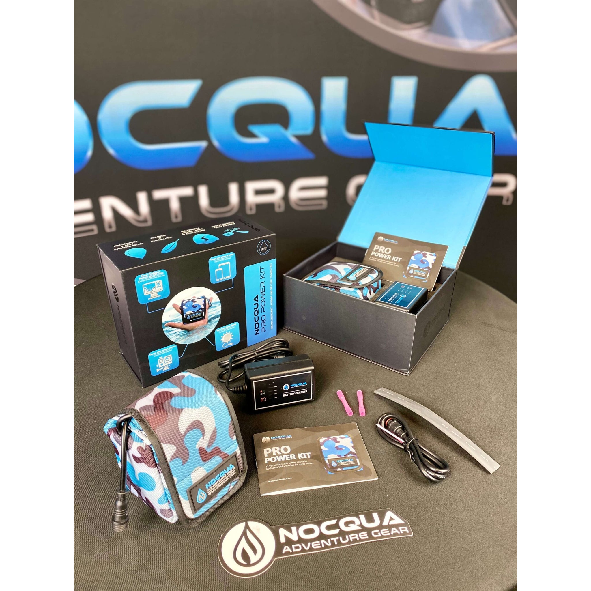 Nocqua - 12V Outdoor Kayak Battery 10Ah Pro Power Kit – Yakworks Kayaks ...