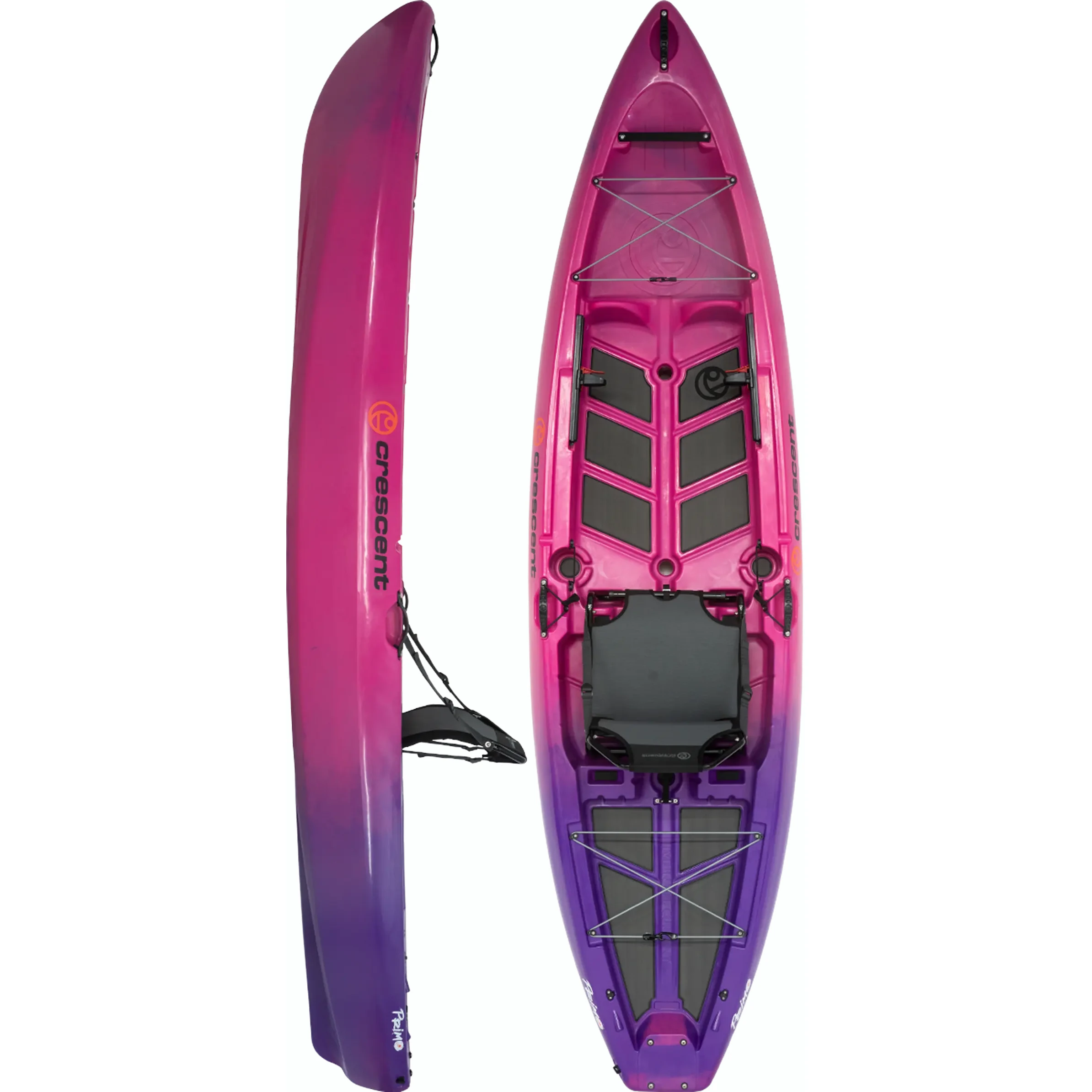 10' 6" Crescent Kayak Primo Fishing Kayak – Yakworks Kayaks and Accessories