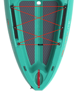 10' 2" Crescent Kayak UltraLite Fishing Kayak – YAKWORKS Kayaks and ...
