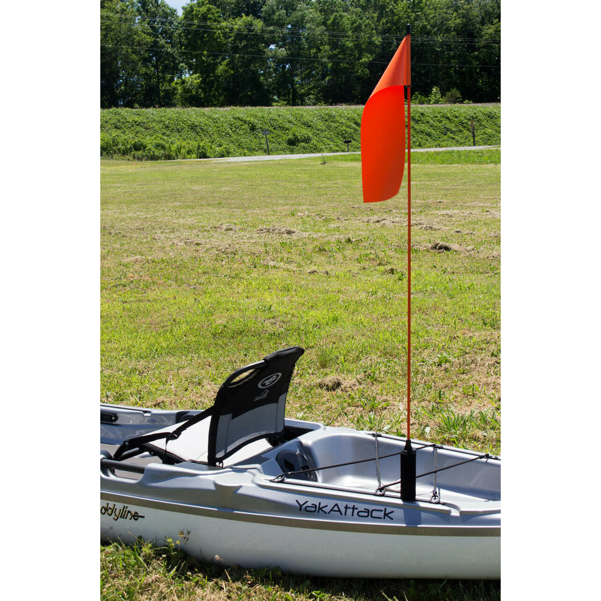 YakAttack VISIFlag - 52" Kayak Safety Flag - Includes Mighty Mount ...