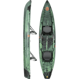 13' Crescent Kayak Crew 2+1 Tandem Fishing Kayak – Yakworks Kayaks and ...